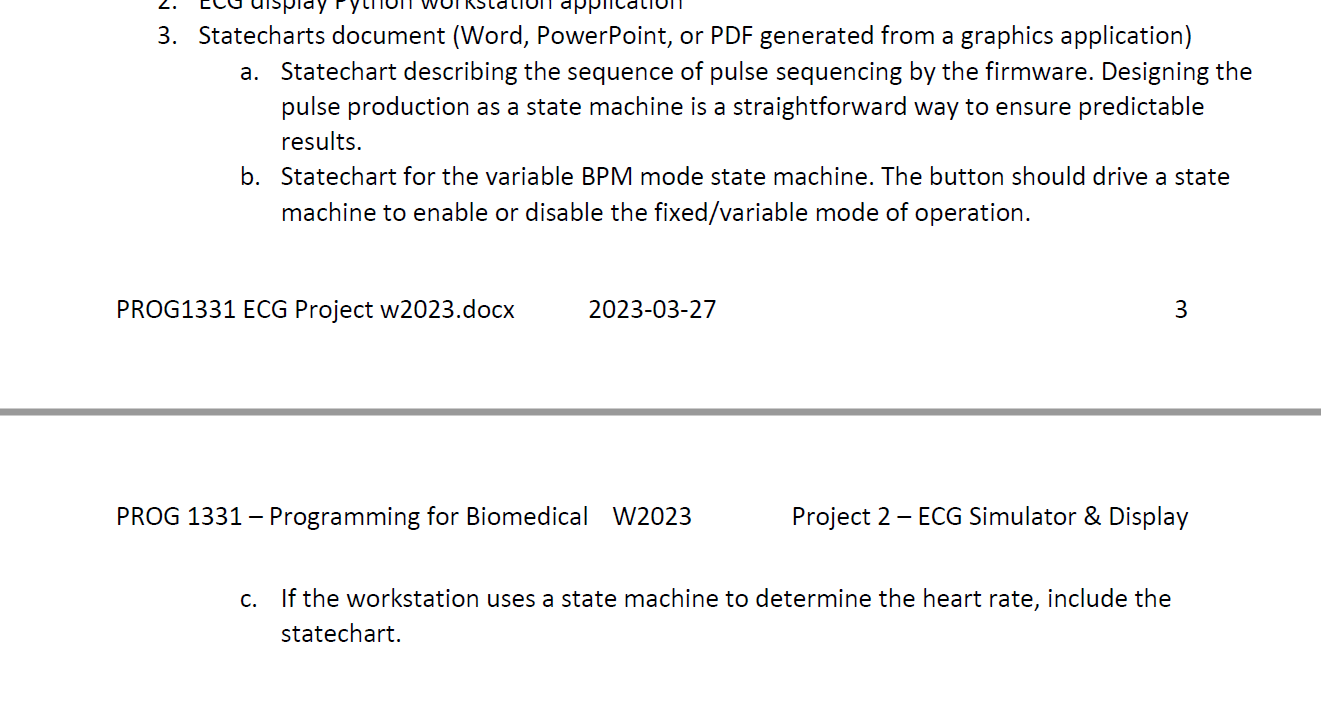 Requirements The project must meet all of the | Chegg.com