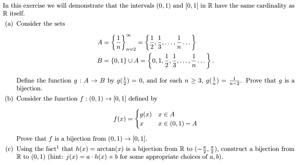 Solved In this exercise we will demonstrate that the | Chegg.com