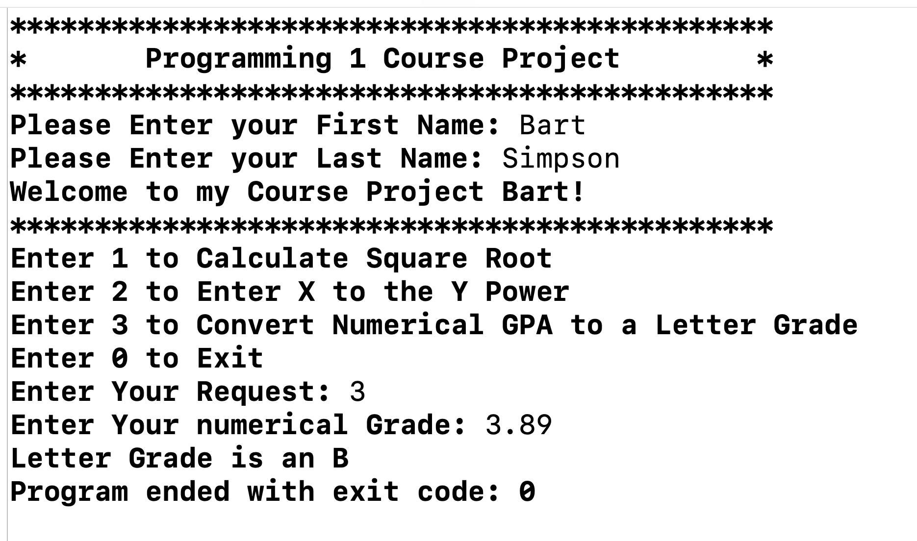 Solved IN C++ CREATING A Switch statement Menu to prompt the | Chegg.com