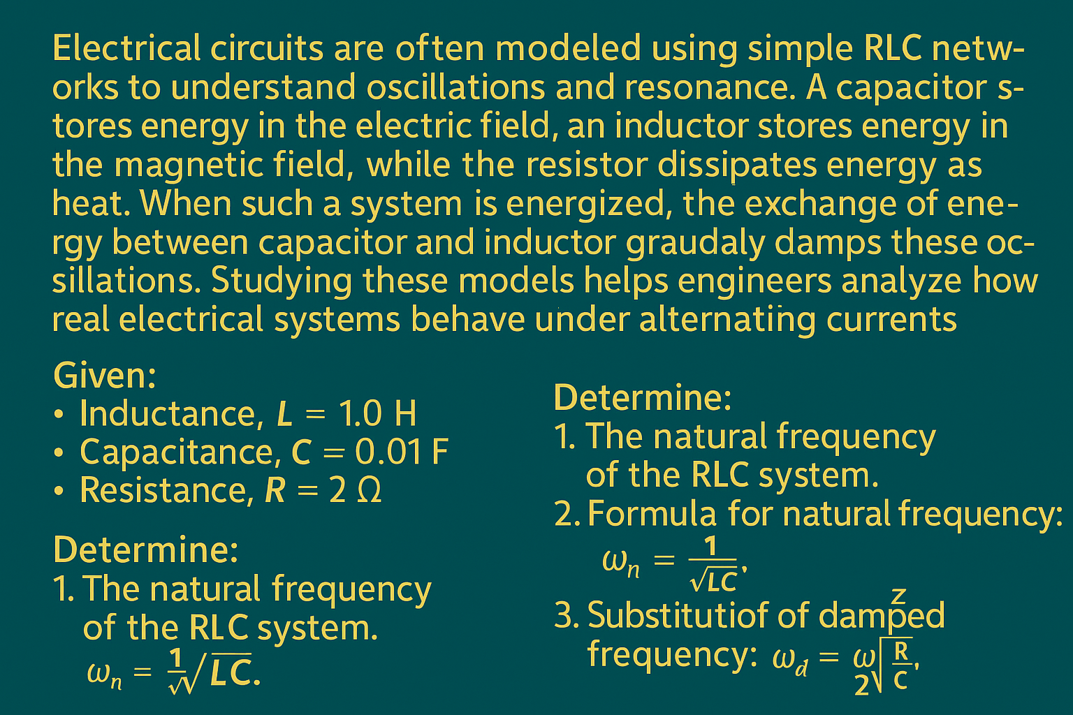Solved Electrical circuits are often modeled using simple | Chegg.com