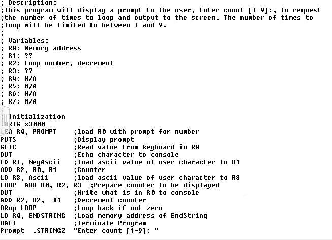 Solved ASSEMBLY LANGUAGE USING THE LC-3 SIMULATOR - | Chegg.com