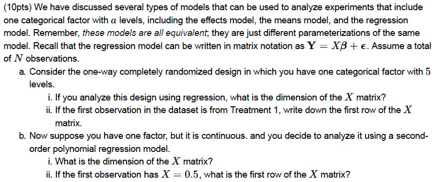 Solved (10pts) Suppose you have a balanced one-way | Chegg.com