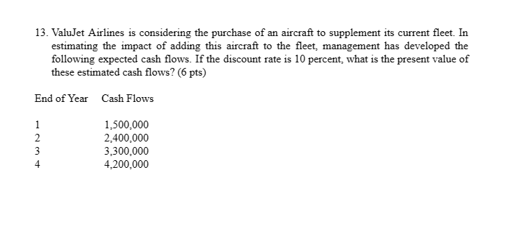 Please Show Your Financial Calculator Inputs Or 
