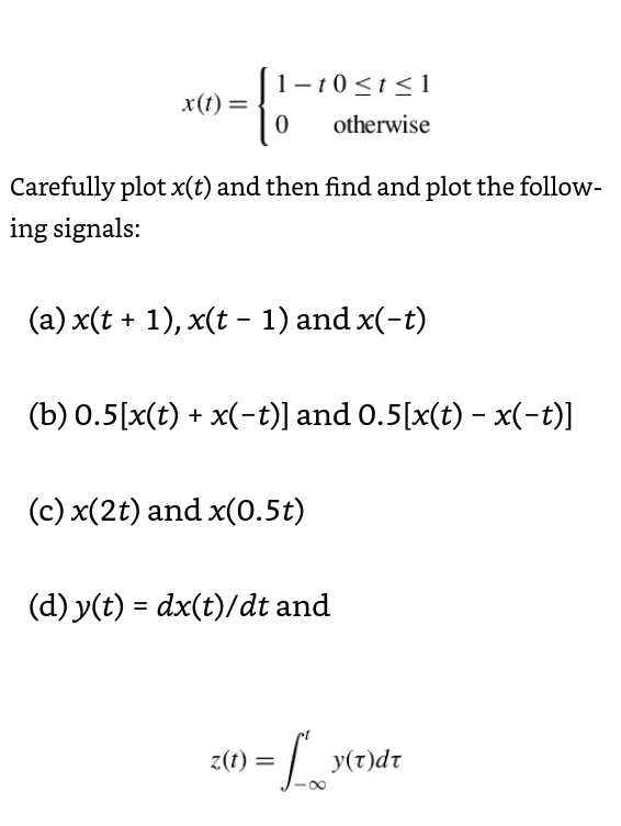 Solved Is it possible to do this problem in MATLAB? I am new | Chegg.com