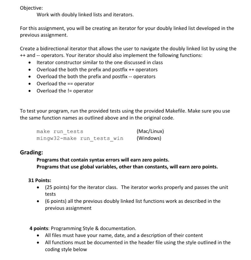 Solved These are the required lists needed | Chegg.com