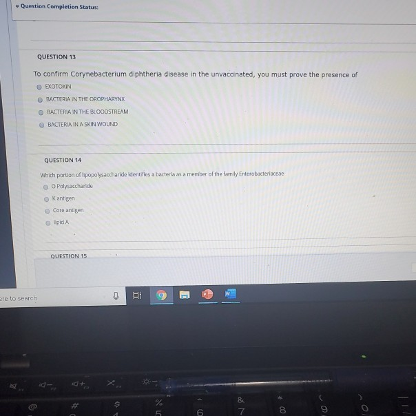 Solved Question Completion Status: QUESTION 13 To confirm | Chegg.com