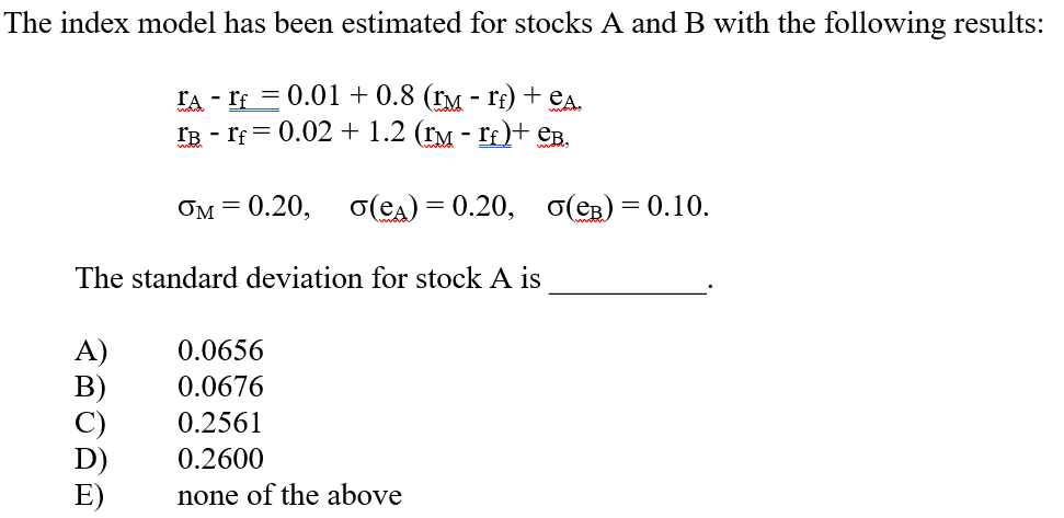 Solved I know what the answer is but please show work on how | Chegg.com