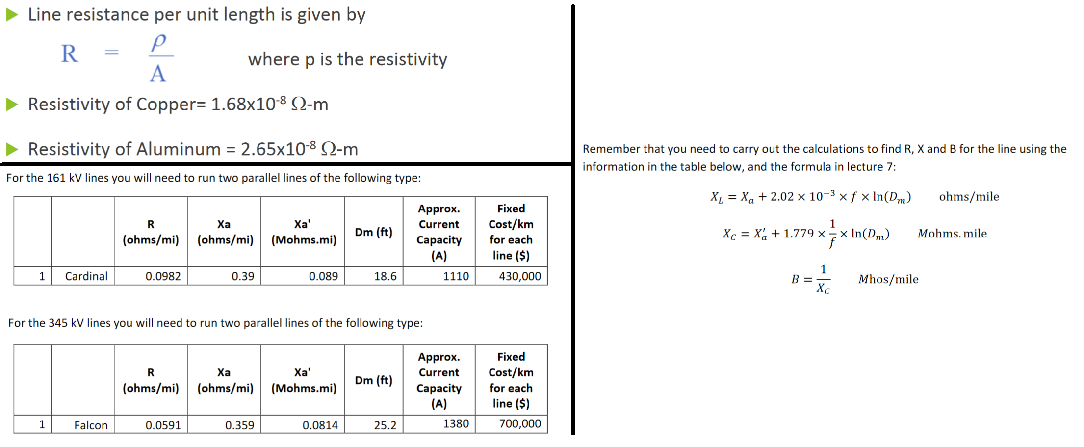 Solved How do I go about calculating R, X, and B for | Chegg.com