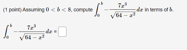 Solved 6 (1 point) Assuming 0 | Chegg.com