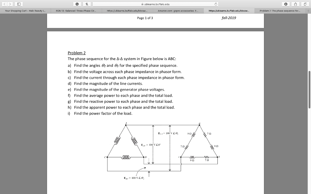 Solved ublearns.buffalo.edu Your Shopping Cart - Halo Beauty | Chegg.com