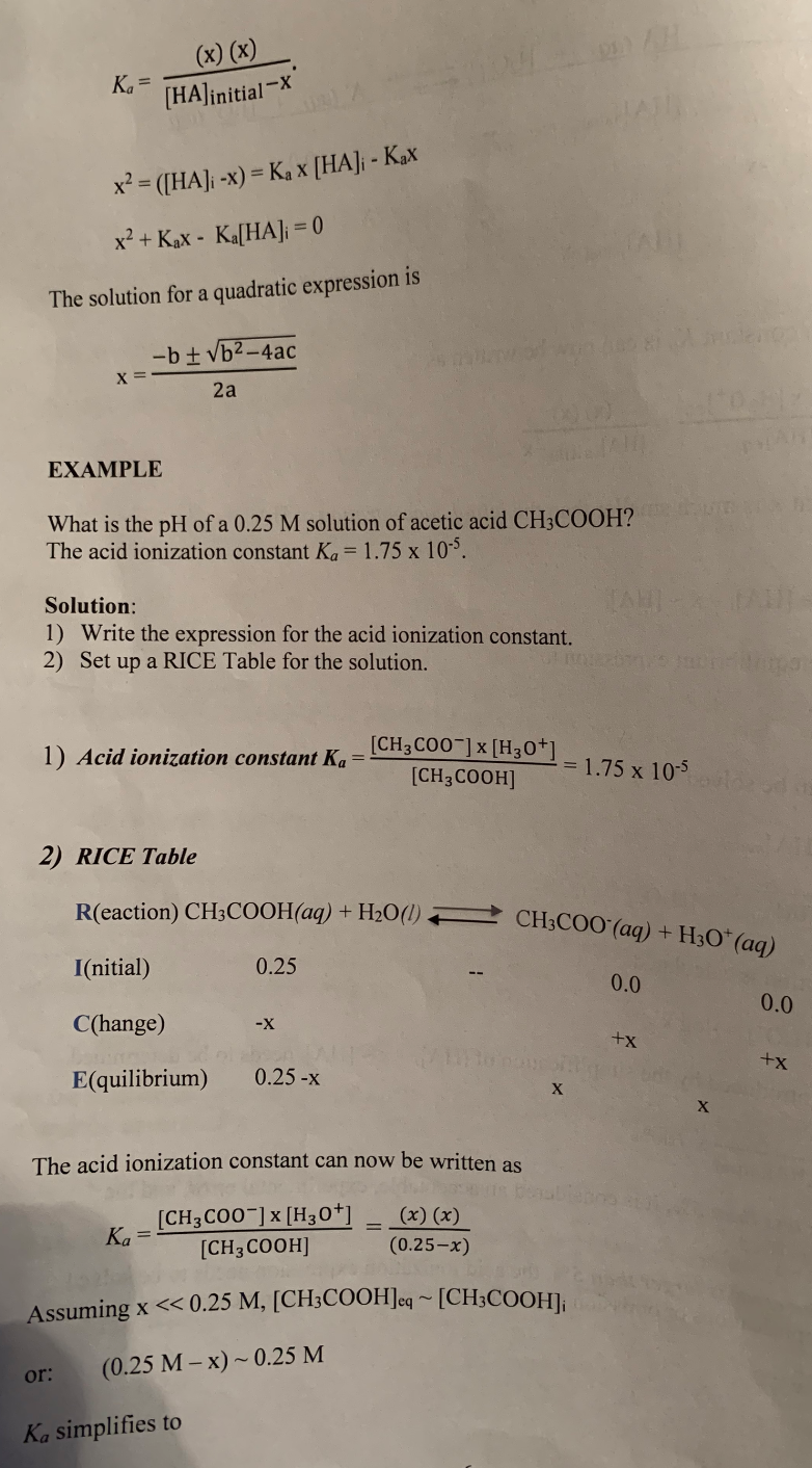 Solved b. calculate the pH of the acetic acid solutions 1-3 | Chegg.com