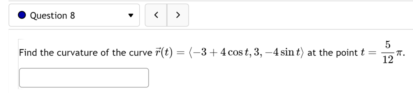 Solved Find the curvature of the curve | Chegg.com