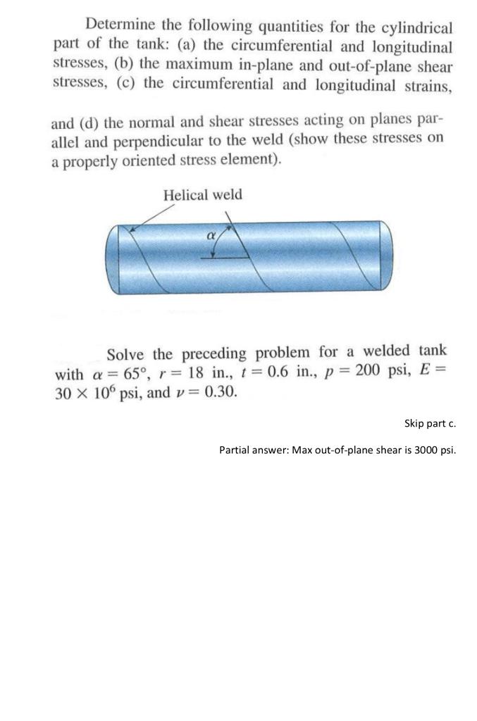 Solved Determine the following quantities for the | Chegg.com