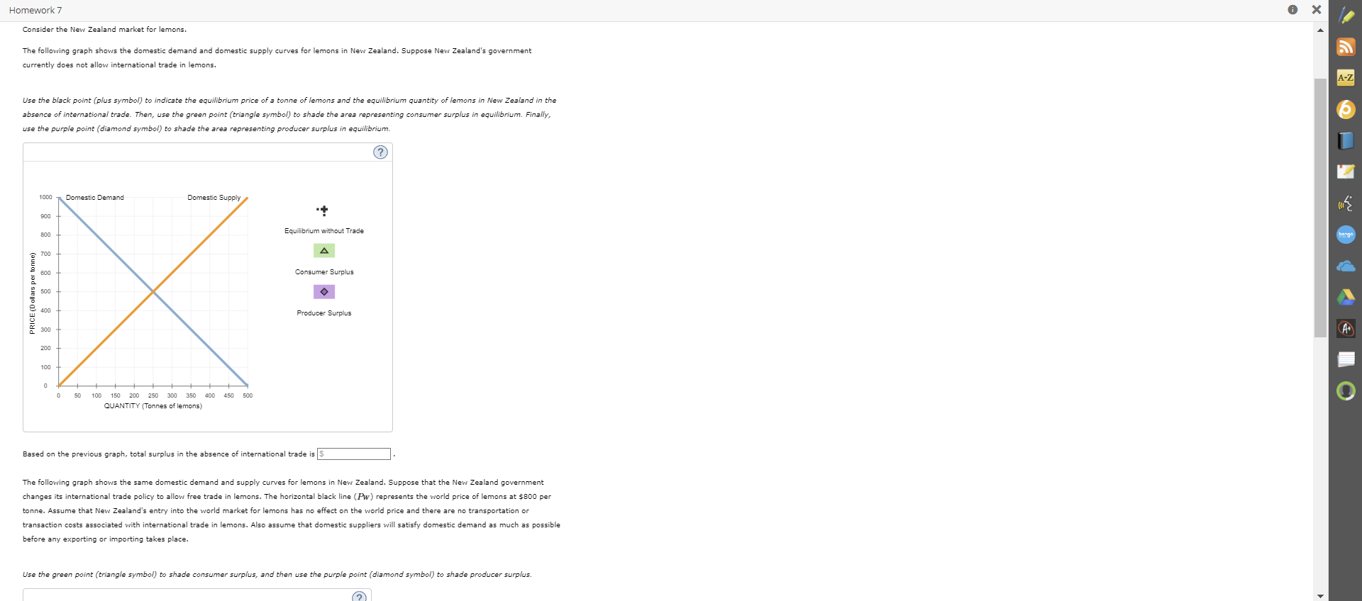 [Solved]: Consider the New Zealand market for lemons. The