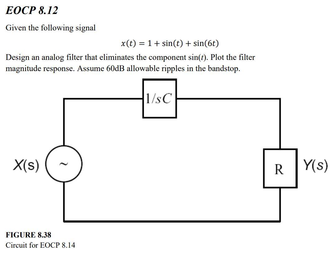 Solved Consider a series RLC circuit where the output | Chegg.com