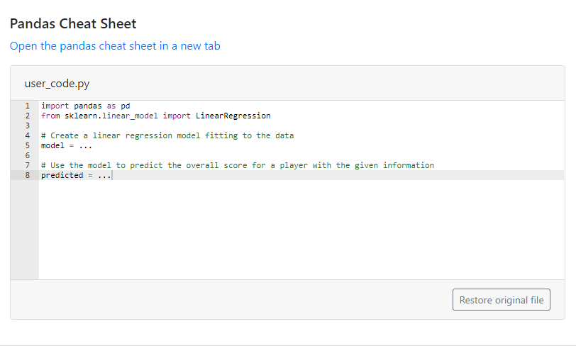 Solved Question FIFA 19 is a popular soccer simulation video | Chegg.com