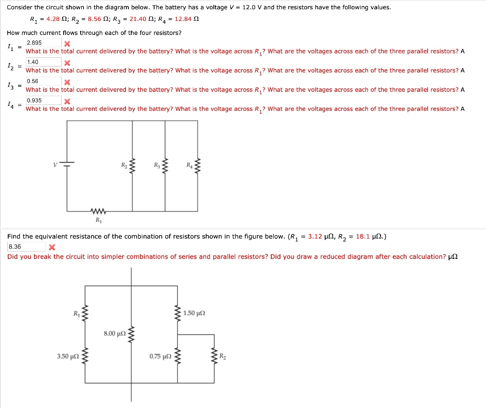 Solved Consider the circuit shown in the diagram below. The | Chegg.com