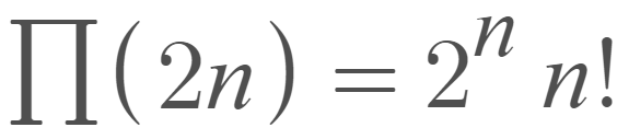 Solved TI(2n) = 2" n! | Chegg.com