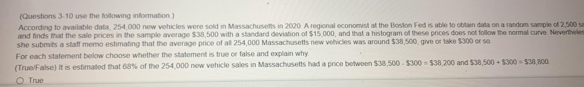 Solved (Questions 3-10 use the following information.) | Chegg.com