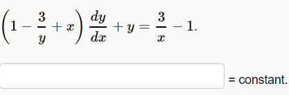 Solved (1-++) += - 1 = constant. | Chegg.com