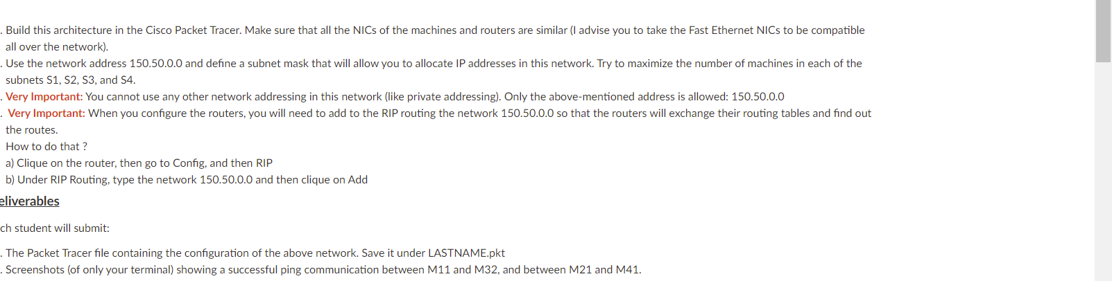 Solved Network architecture Consider the network | Chegg.com