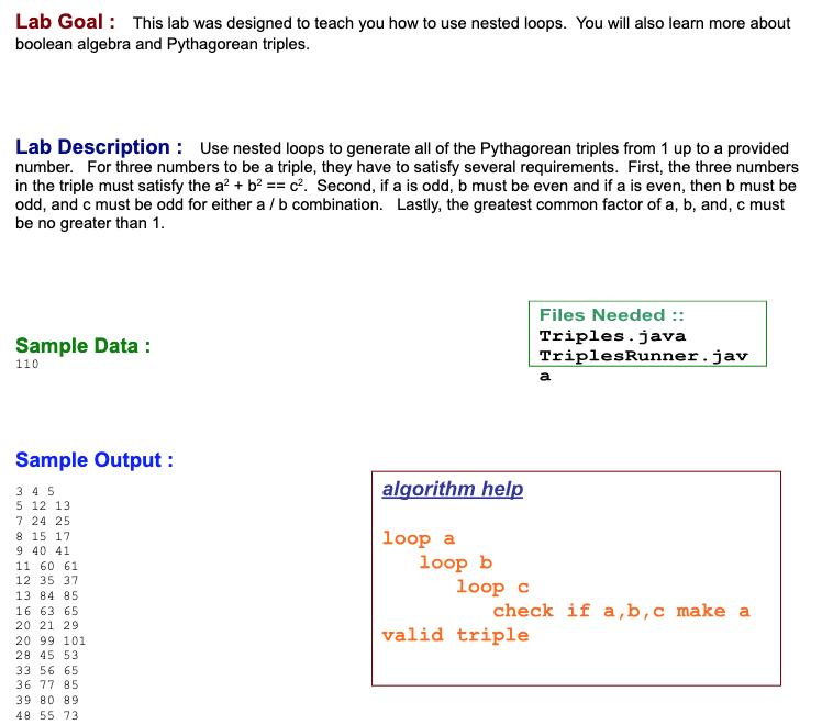 Solved MAIN CODE:public class Triples{private int number; | Chegg.com Solved MAIN CODE:public class Triples{private int number; | Chegg.com