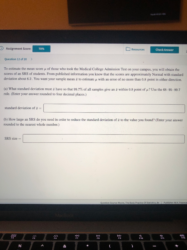 Solved Assignment Score: 70% Resources Check Answer Question | Chegg.com