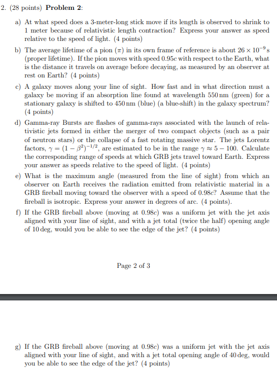 Solved a) At what speed does a 3-meter-long stick move if | Chegg.com