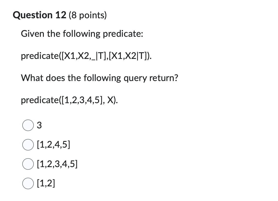 Solved Consider the following facts/rules in the database. | Chegg.com