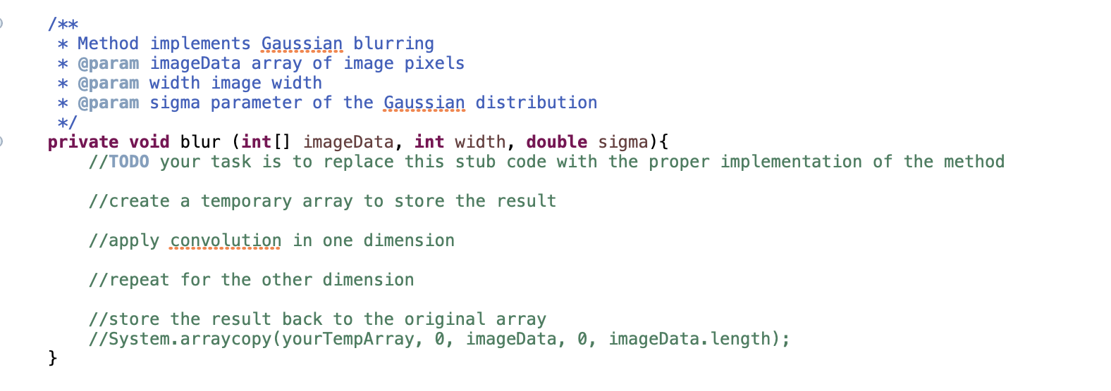 Blurring Blurring is based on Gaussian Blur? Gaussian | Chegg.com