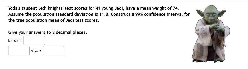 Solved Yoda's student Jedi knights' test scores for 41 young | Chegg.com