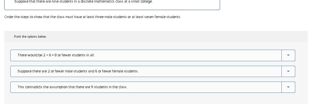 Solved Suppose that there are nine students in a discrete | Chegg.com
