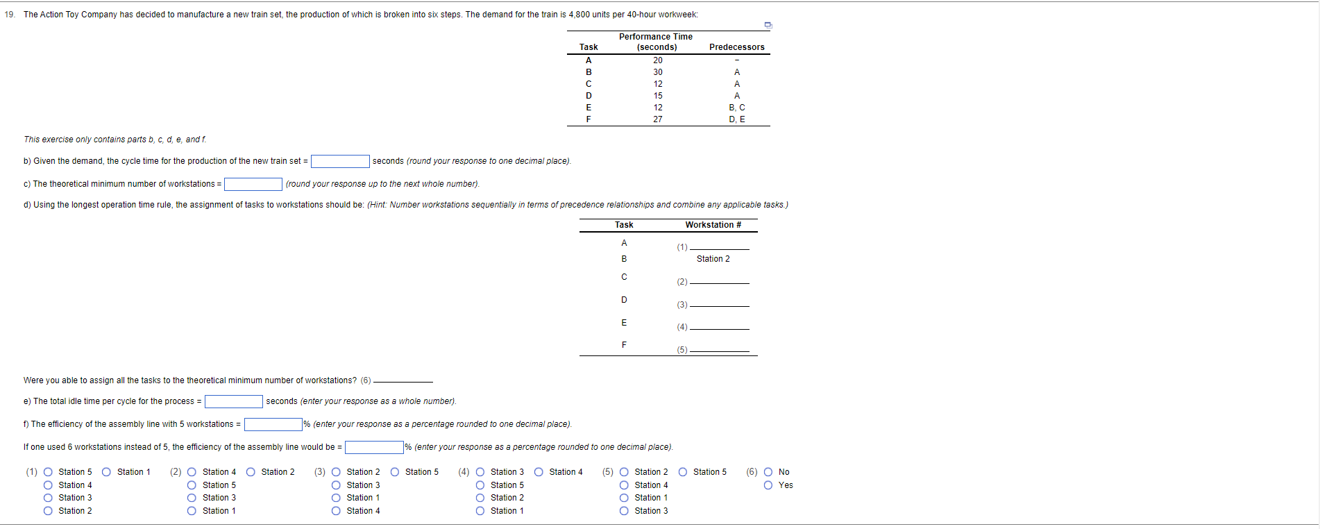 Solved This exercise only contains parts b,c,d,e, and f. b) | Chegg.com