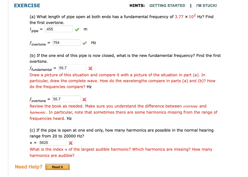 Solved EXERCISE HINTS: GETTING STARTED | I'M STUCK! (a) What | Chegg.com