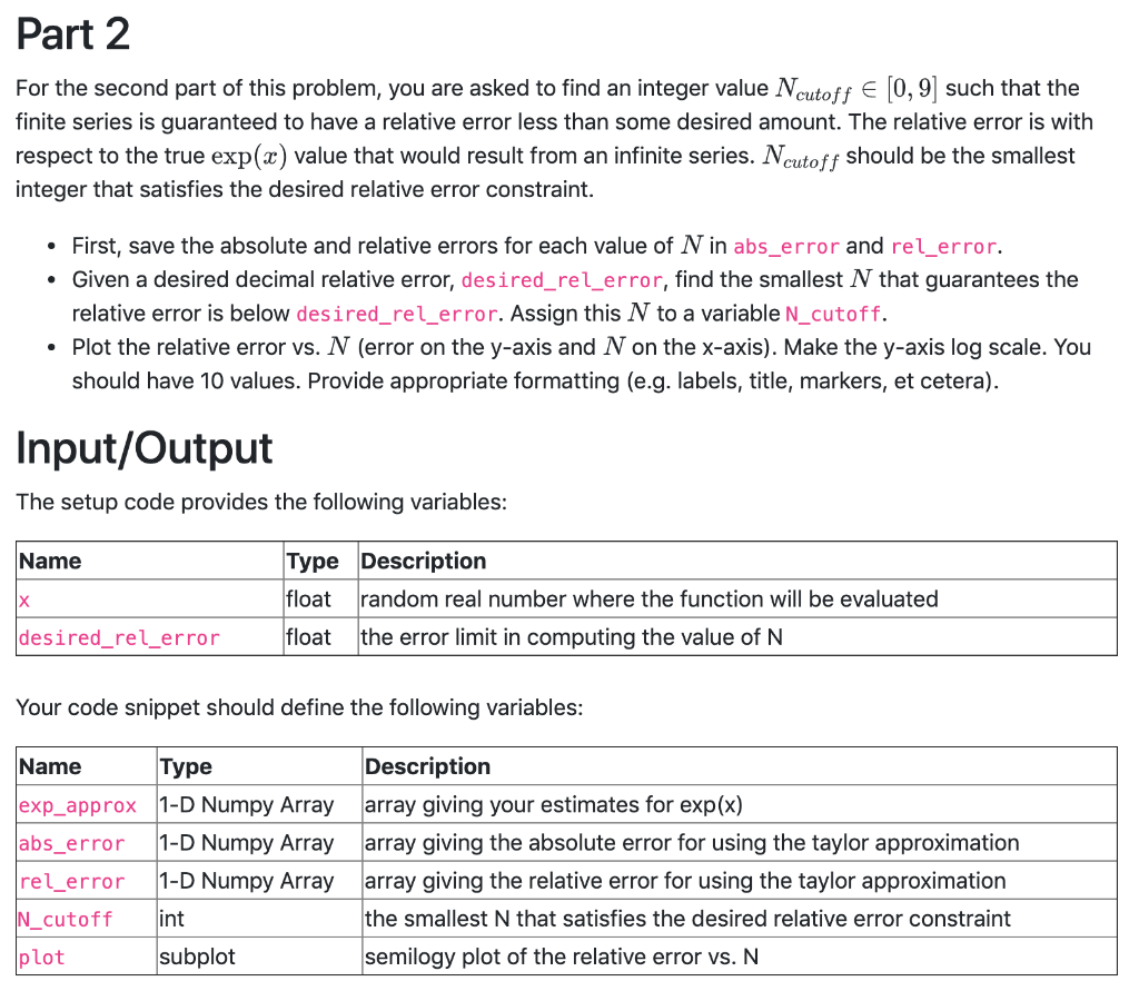 In numerical methods, one source of error occurs when | Chegg.com