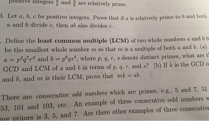 Solved Let a, b, c be positive integers. Prove that if a is | Chegg.com