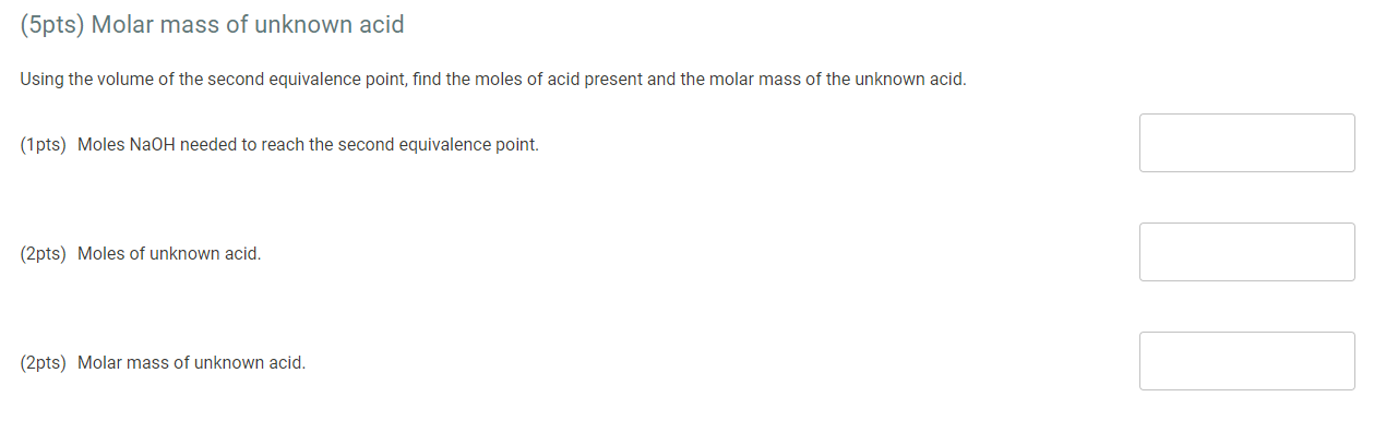Identify the second equivalence point on the | Chegg.com
