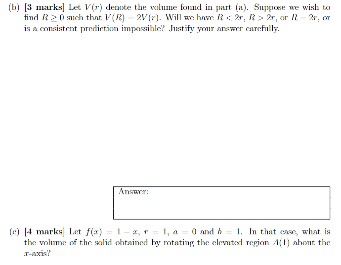 Solved 14. Let f(x) be a continuous positive function such | Chegg.com