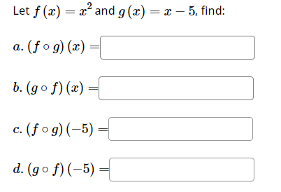 Solved Let f(x)=x+2,g(x)=3x+6, and h(x)=x2+4x+4. Evaluate | Chegg.com