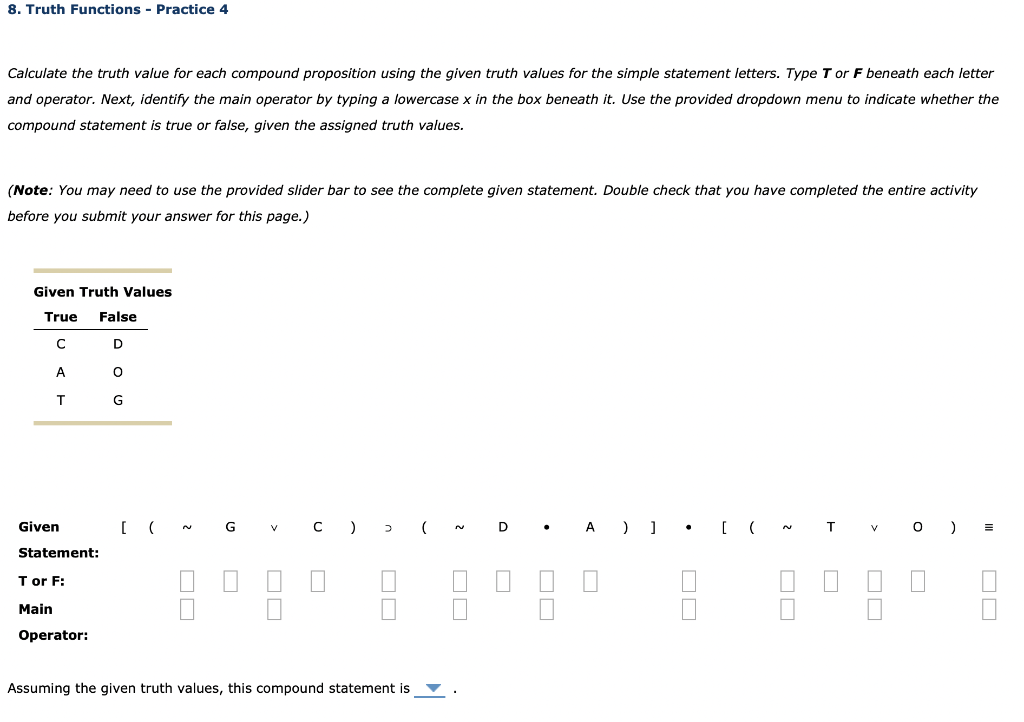 and operator. Next, identify the main operator by | Chegg.com