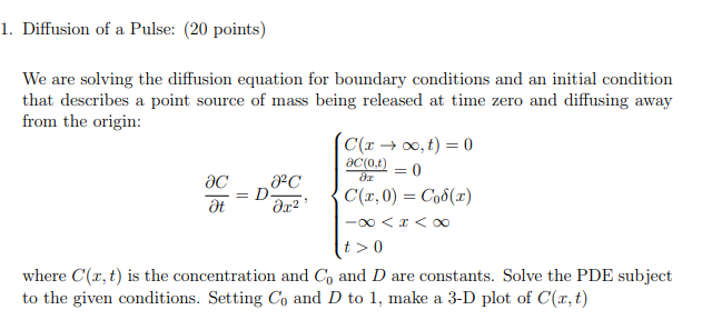 Solved USE LAPLACE TRANSFORM IN T (SEMI INFINITE) AND | Chegg.com
