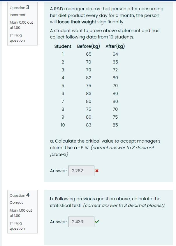 Solved A restaurant plans to launch a new menu. The manager | Chegg.com