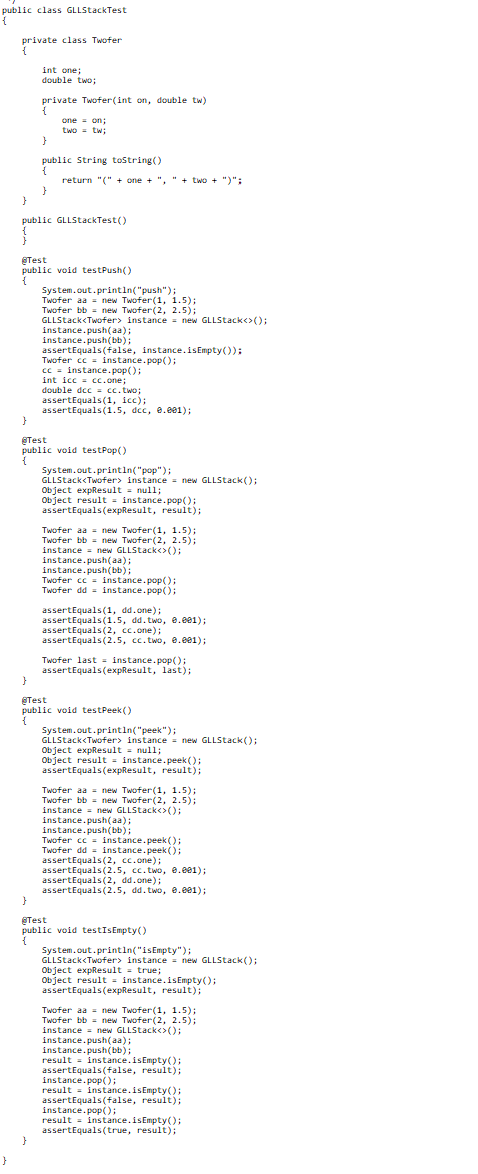 Solved Implement a Generic Stack utilizing the Generic | Chegg.com