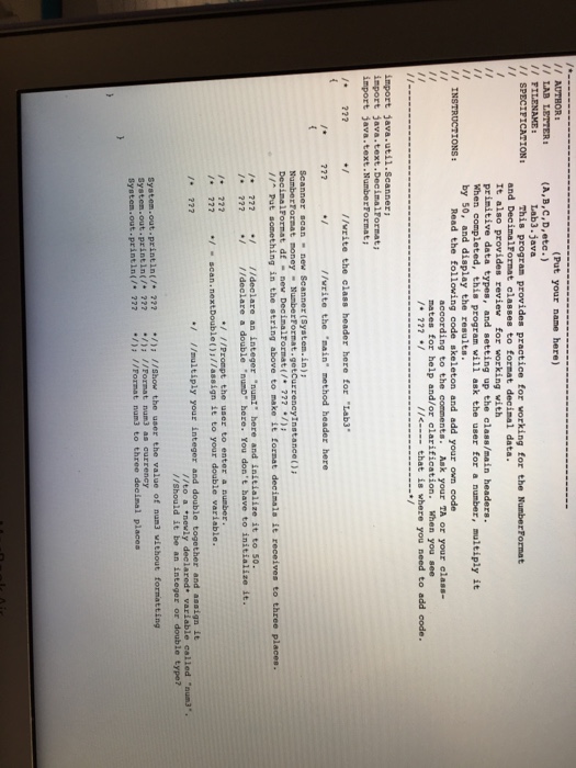 Solved Cse 110 Lab 3 Objects And Classes In Java Lab