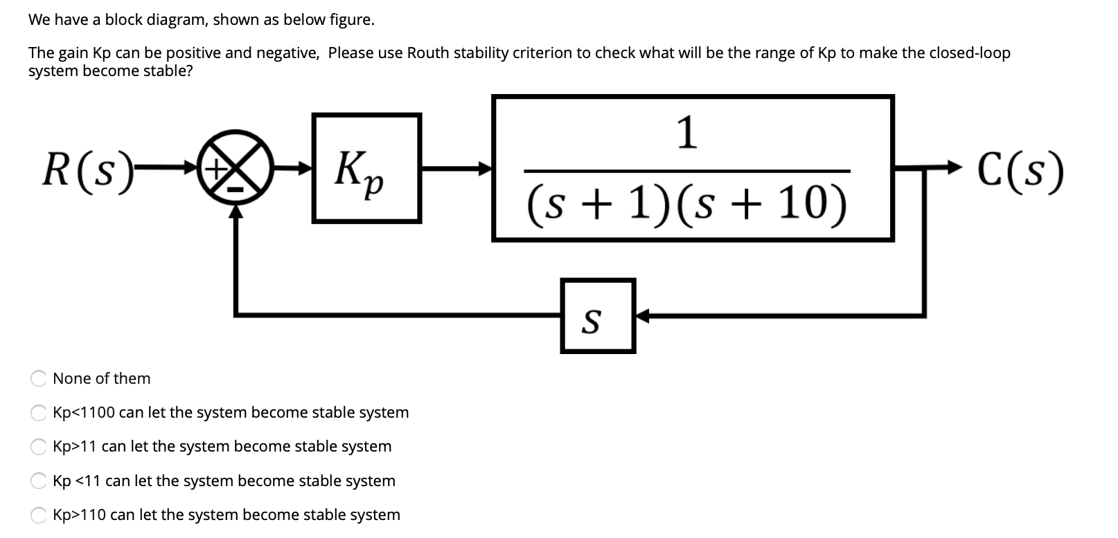 Solved We have a block diagram, shown as below figure. The | Chegg.com