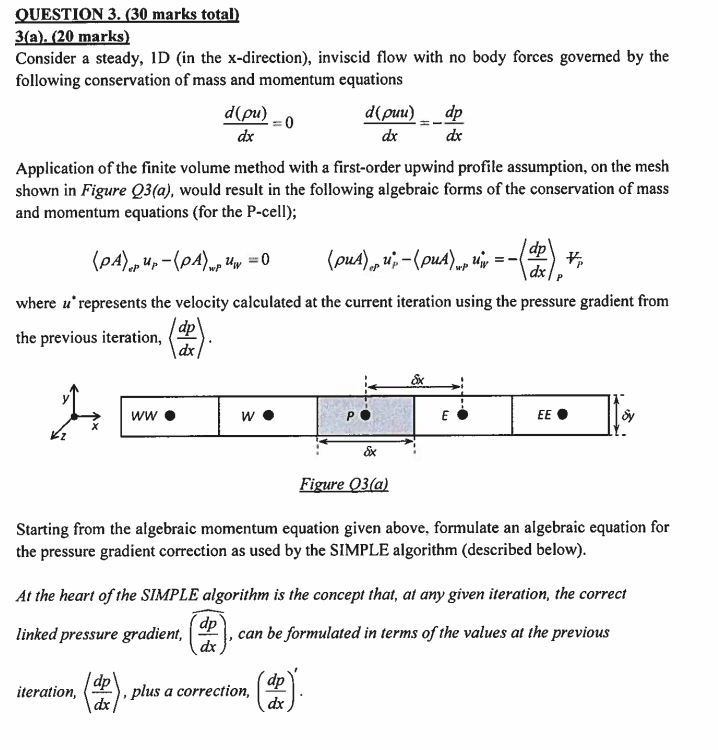 Solved QUESTION 3. (30 marks total) 3(a). (20 marks) | Chegg.com