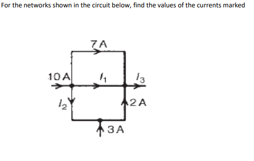 Solved For the networks shown in the circuit below, find the | Chegg.com