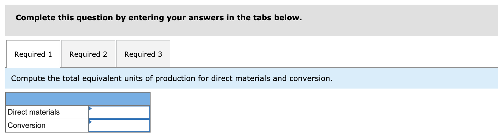 Solved Tableau DA 3-2: Exercise, Weighted average: Cost per | Chegg.com