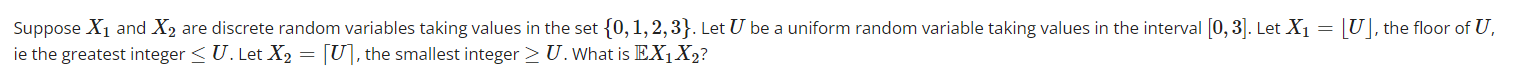 Solved = Suppose X1 and X2 are discrete random variables | Chegg.com