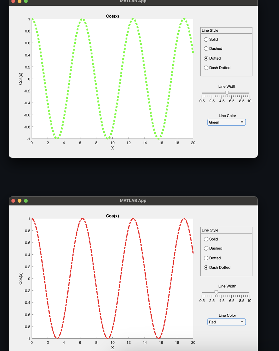 Solved wirte for me the callbacks code plz in matlab Create | Chegg.com
